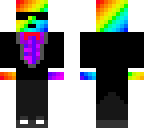Rainbow suit | Minecraft Skin
