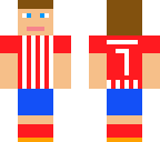 Atletico Madrid Home Kit | Minecraft Skin