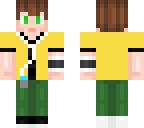 Ben 10 Ancap ouvindo Unravel | Minecraft Skin