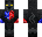 Verzide Red And Blue | Minecraft Skin