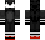 dark sonic | Minecraft Skin