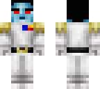 Grand Admiral Thrawn | Minecraft Skin