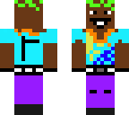 backwards skin troll meme razz | Minecraft Skin
