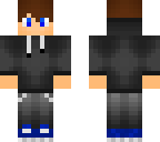 Grey Boy | Minecraft Skin