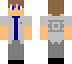 Vault Tec Scientist Brunette | Minecraft Skin