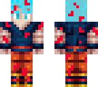 Goku SSJB Kaioken | Minecraft Skin