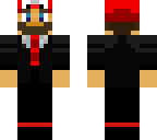 Mario and Cappy with a suit | Minecraft Skin