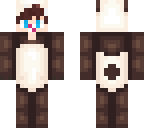 Panda Boy w Pink Pacifier | Minecraft Skin