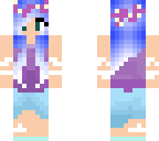Cute boho girl | Minecraft Skin