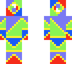 Cool Math Logo Girl | Minecraft Skin