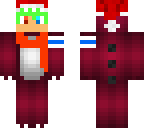 RaptorGamer Navidad | Minecraft Skin