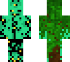 psychedelic trippy tree lover | Minecraft Skin