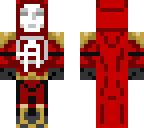 Anarky Arkham Falls White Mask | Minecraft Skin