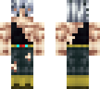 Trunks mastered ultra instinct | Minecraft Skin