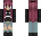 sad girl | Minecraft Skin