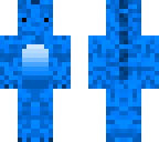 blue dino | Minecraft Skin
