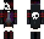 Gothic Gory Girl Skin | Minecraft Skin