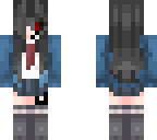 Yukina Schoolgirl Edit | Minecraft Skin
