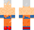 Goku Mastered Ultra Instinct | Minecraft Skin