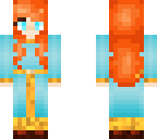 Merida Brave Fancy Dress | Minecraft Skin