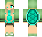 turtle girl | Minecraft Skin