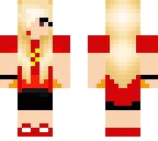 Magma cube girl | Minecraft Skin