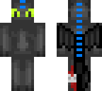 Alpha toothless | Minecraft Skin