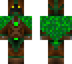The man of storm and moss | Minecraft Skin