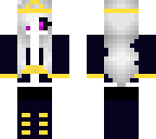 female nightmare sans | Minecraft Skin