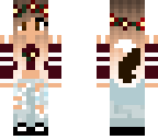 Coachella Flower Werewolf | Minecraft Skin