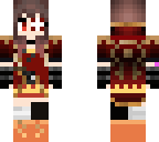 Megumin with a patch | Minecraft Skin