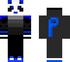 Blue Panda | Minecraft Skin