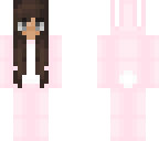 Pink Bunny | Minecraft Skin