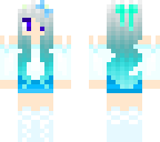 Cute Blue Girl | Minecraft Skin