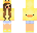 Cute derpy duck | Minecraft Skin