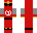 Red Wind Ranger | Minecraft Skin