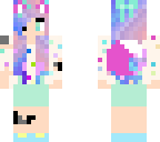 Broken Animatronic Fox | Minecraft Skin