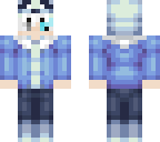 cry sans | Minecraft Skin