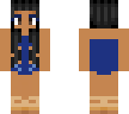 SZA All the Stars Blue | Minecraft Skin