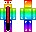 rainbow jaw drop | Minecraft Skin