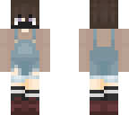 cute mask girl | Minecraft Skin