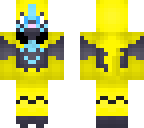 Zeraora with amulet | Minecraft Skin