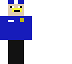 Dansworld SCPD blonde cop | Minecraft Skin