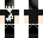 Goth but loves unicorns | Minecraft Skin