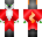 The red wolf | Minecraft Skin