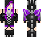 Silvie the Ender Princess | Minecraft Skin