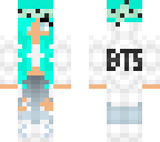blue suga bts | Minecraft Skin