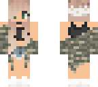 Camo girl | Minecraft Skin