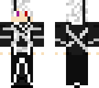 X-Tale Gaster Human Male | Minecraft Skin