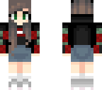 A singer girl | Minecraft Skin